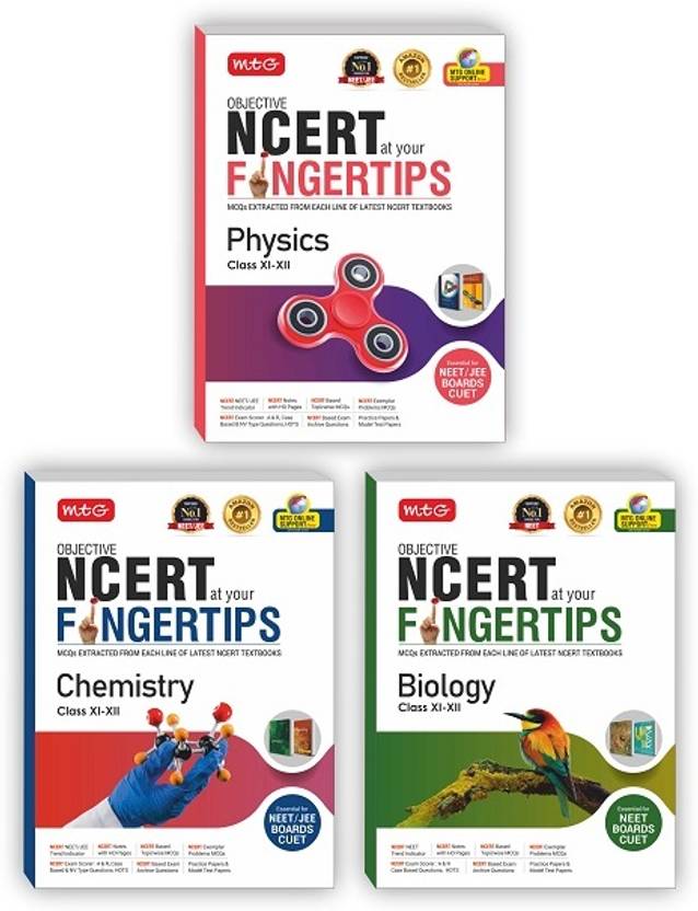 MTG Objective NCERT at your FINGERTIPS For NEET - Physics, Chemistry ...