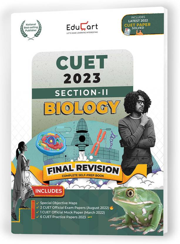 Educart CUET UG Entrance Exam Books 2023 BIOLOGY Final Revision - CUET ...