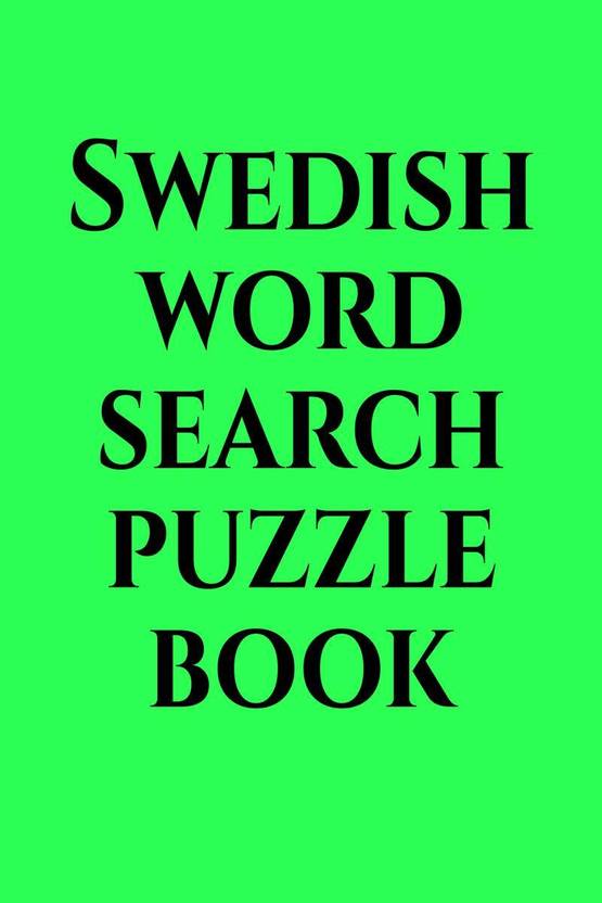 Swedish word search puzzle book: Buy Swedish word search puzzle book by ...