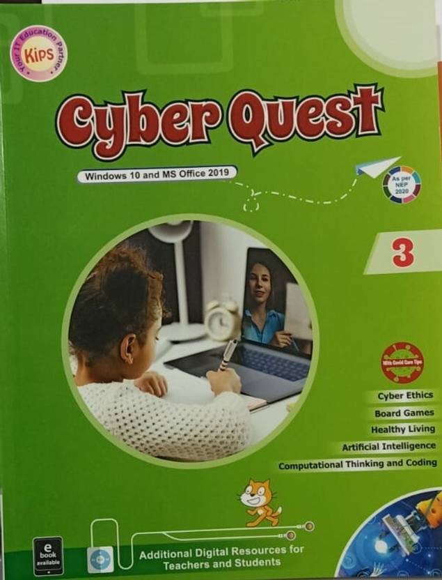 Cyber Quest Windows 10 And Ms Office 2019 Class 3 Buy Cyber Quest