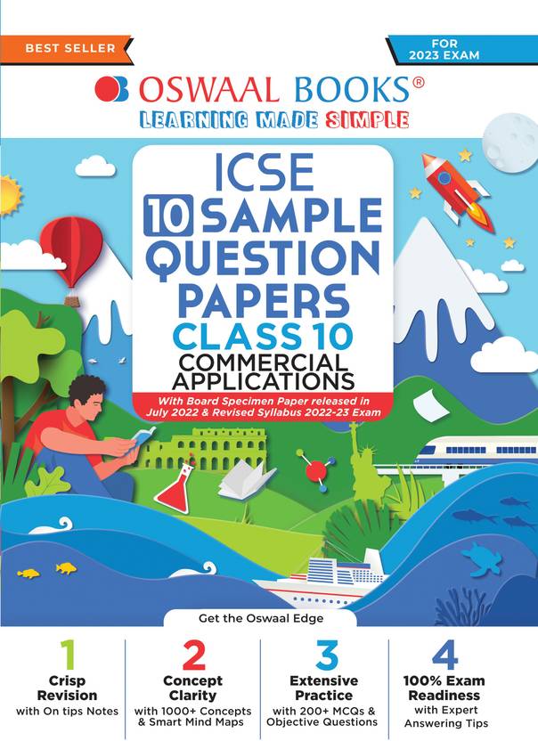 Oswaal Icse Sample Question Papers Class 10 Commercial Application For