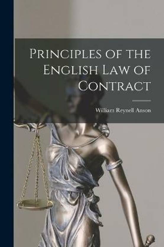 Principles of the English law of Contract: Buy Principles of the ...