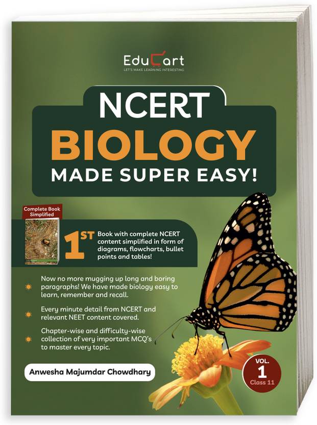 Educart NCERT BIOLOGY Volume 1 for NEET-AIIMS and Other Entrance Exams ... Educart NCERT BIOLOGY Volume 1 for NEET-AIIMS and Other Entrance Exams ...