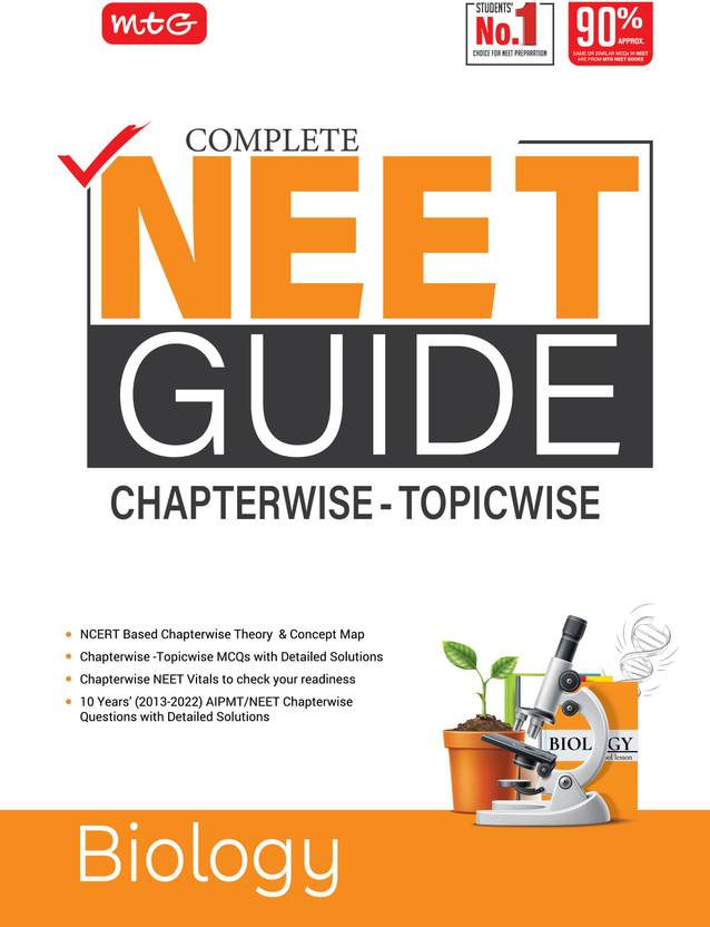 Mtg Complete Neet Guide Biology For 2023 Exam Ncert Based Chapterwise
