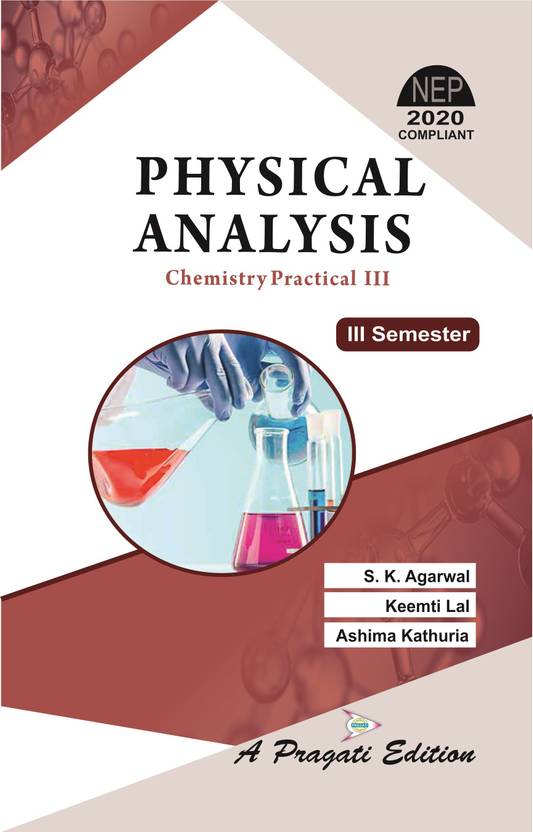 PHYSICAL ANALYSIS CHEMISTRY (IIIrd Sem): Buy PHYSICAL ANALYSIS ...