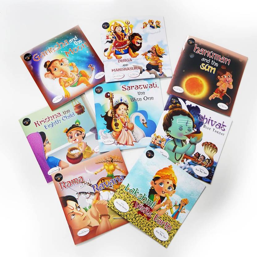 IKAROA Mythology Tale (Illustrated) (Set Of 8 Kids Story Books For 5-10 ...