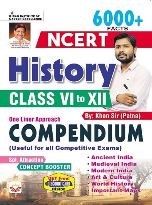 NCERT History Class 6th to 12th 6000+ Facts One Liner Approach ...