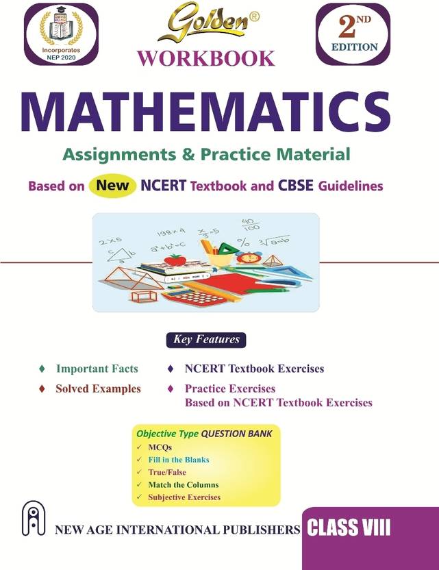 Golden Workbook Mathematics: Assignments & Practice Material (Based On ...