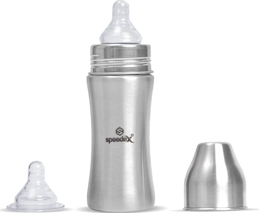 SPEEDEX Grade 304 Stainless Steel Baby Feeding Bottle for Kids Steel ...