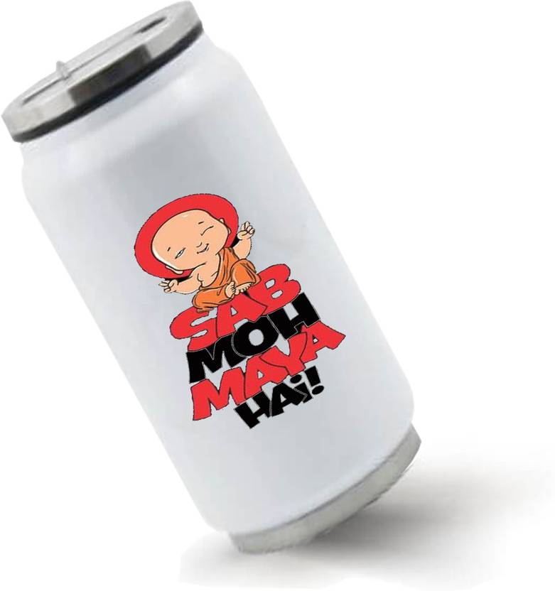 CHARMING Stainless Steel Saranghae Korean Can Shape /Sipper (500ml) 500 ...