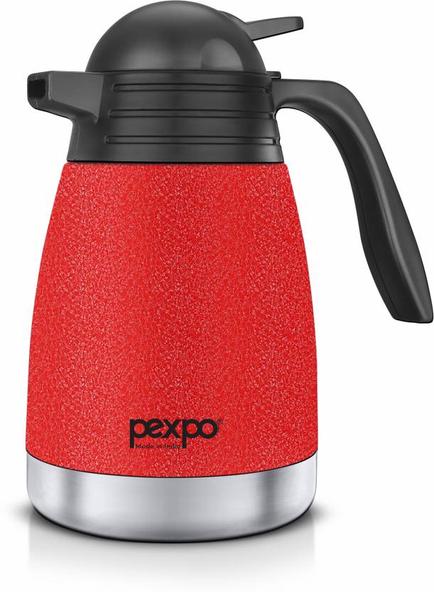 pexpo Stainless Steel Vacuum Insulated Cosmo Carafe, 24 Hrs Hot and ...