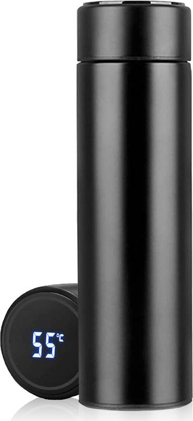 designdrops Stainless Steel Smart Thermos Bottle with Temperature ...