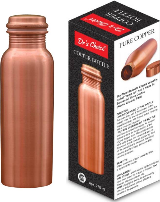 Dr's Choice Plain Matt Lacquer Copper Bottle 500 ml Bottle - Buy Dr's ...