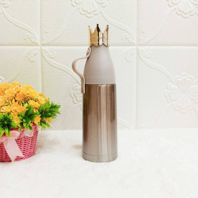 Priceless Deals Fancy Crown Design Stainless Steel Thermos Vacuum Flask ...