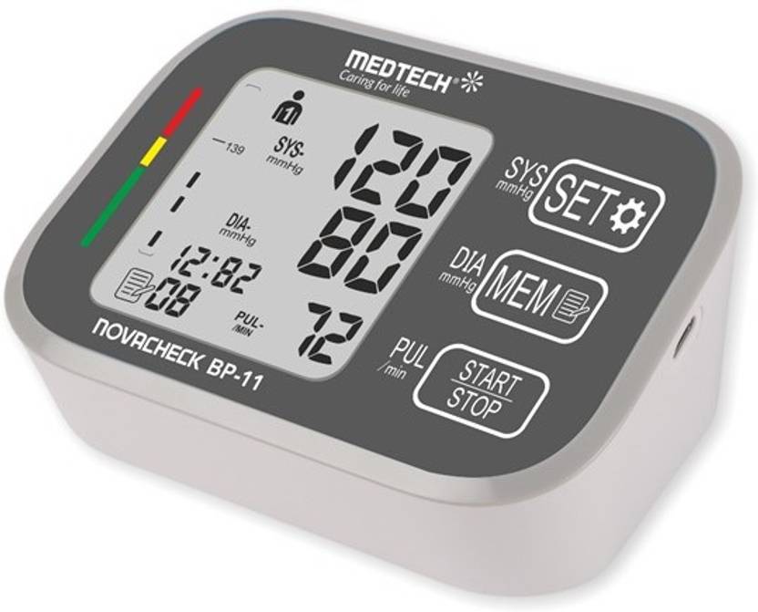 Medtech Blood Pressure Monitor Machine Bp Monitor Adapter Price in ...