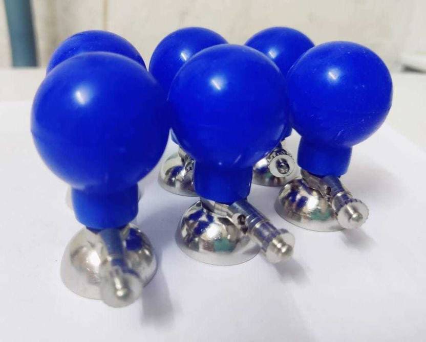 shiv care ECG Adult Electrode Bulb for ECG Machine Set of 6 Rubber Bulb ...