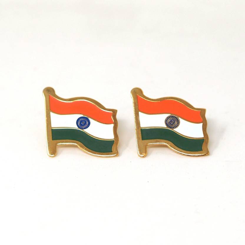 RON BRANDO Indian Flag Metal Lapel Pin/Brooch/Badge for Cloth Brooch ...