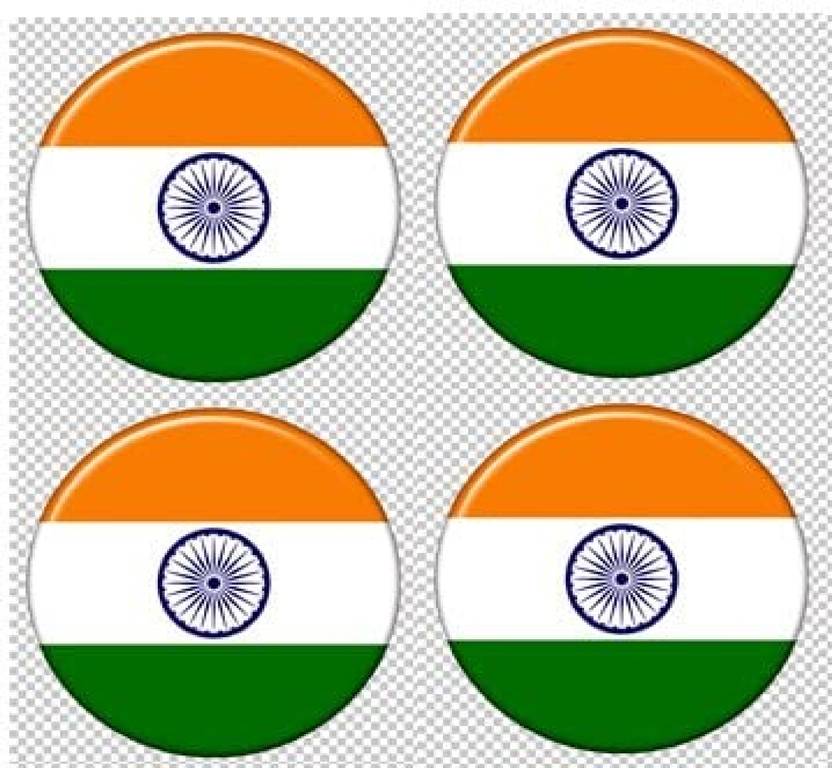 Berua Indian Flag Lapel Pin Brooch [Pack Of 4] Brooch Price in India ...