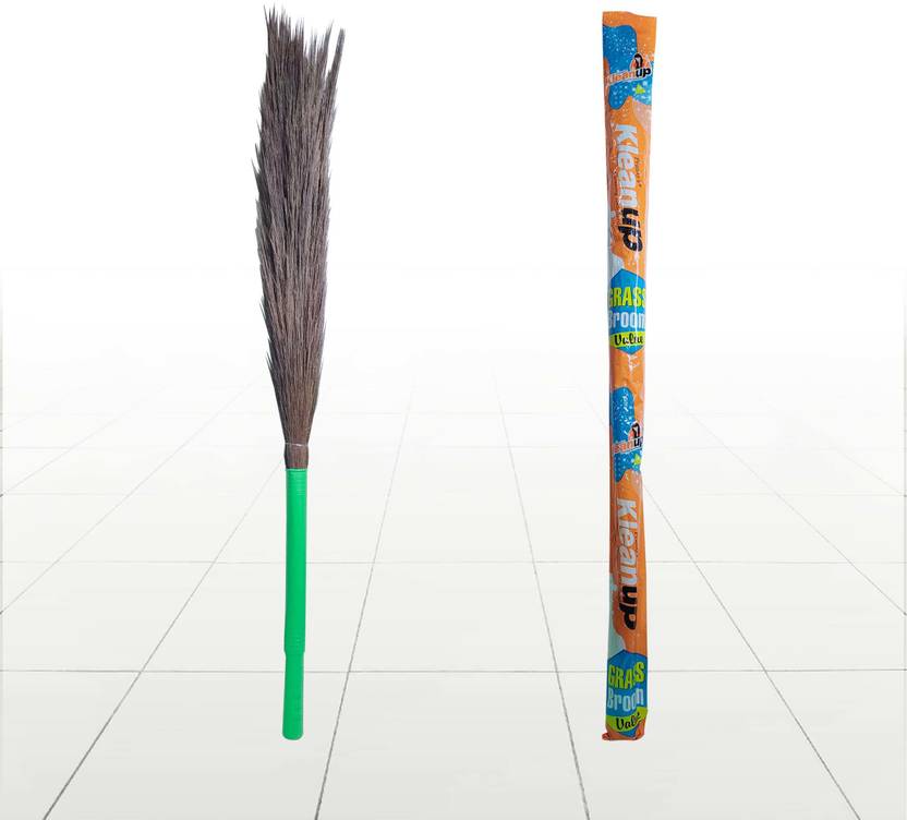 Pranay's Kleanup Grass Broom, Soft Broom,Eco-Friendly Phool Jhadu,Floor ...