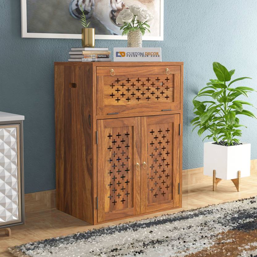 Custom Decor Sheesham Wood Inverter Battery Cabinet Solid Wood Free ...