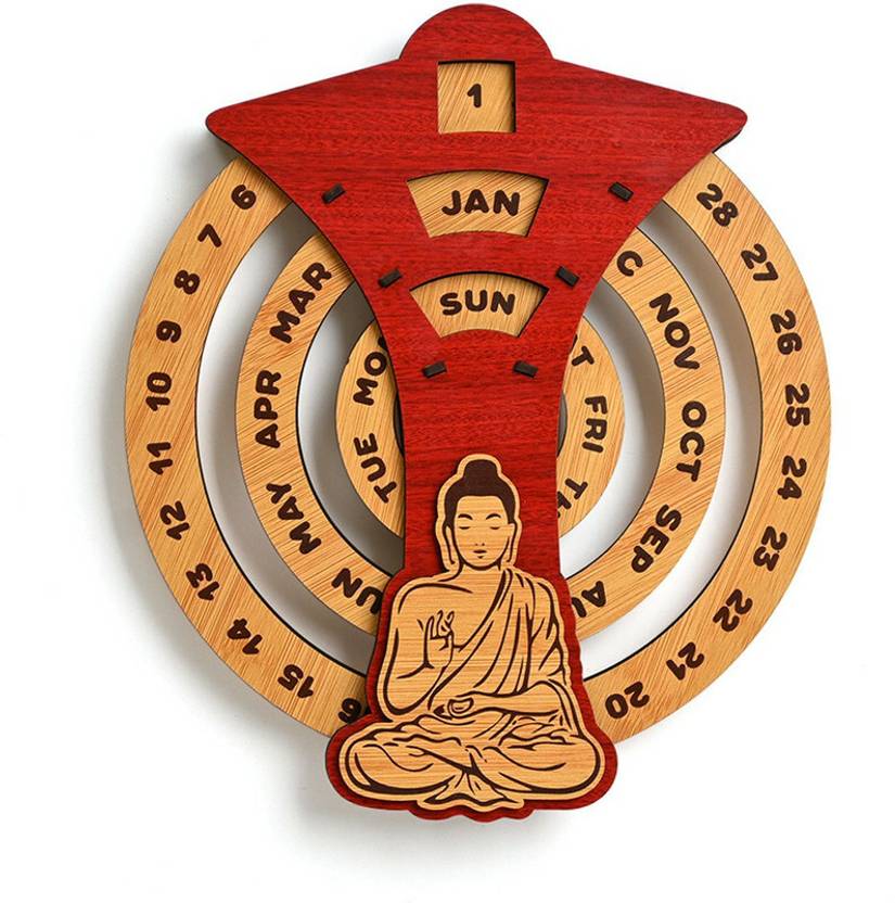 FINIXOP Wall Calendar Gautam Buddha Calendar For Office Home New Year ...