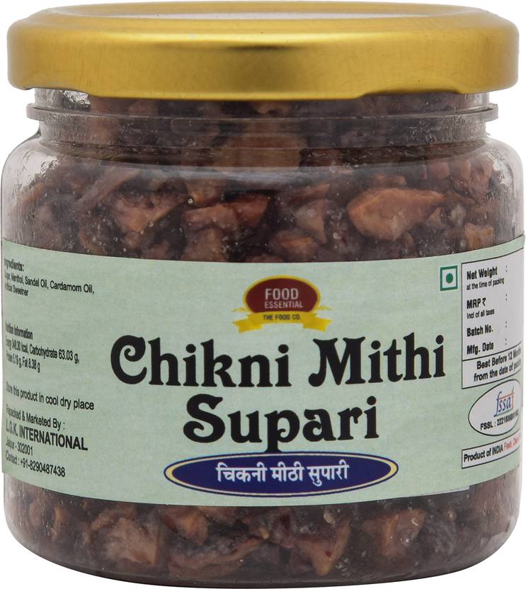 FOOD ESSENTIAL Flavoured Chikni Mithi Supari Sweet Mouth Freshener ...