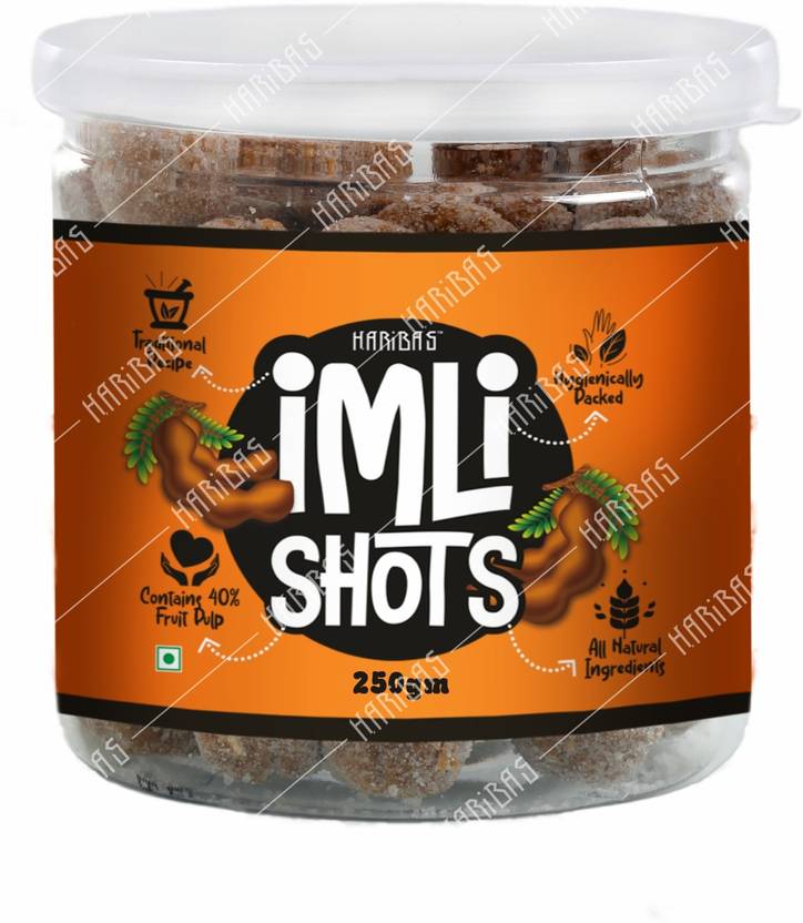 HARIBAS Tamarind Candy Balls 250gm | Imli Toffee | Emli Ladoo | Imlee ...