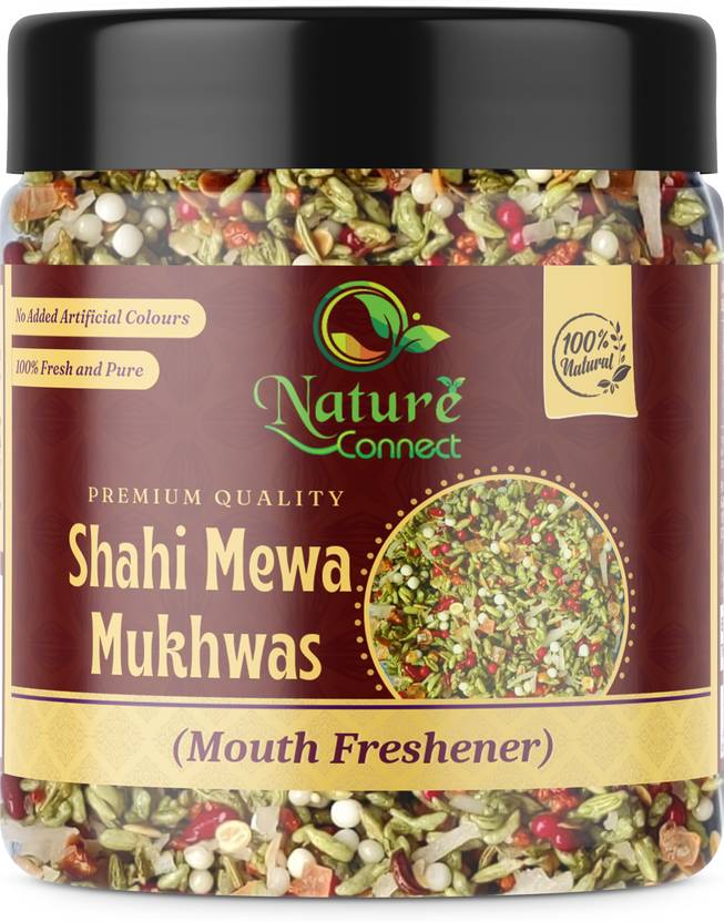 NATURE CONNECT Shahi Mewa Mukhwas Home Made |Mouth Freshener|Digestive ...