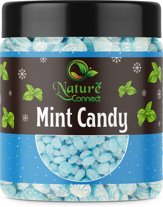 NATURE CONNECT Mint Flavour Candy|Khatti Mithi Goli |Mint Toffee|Jar ...