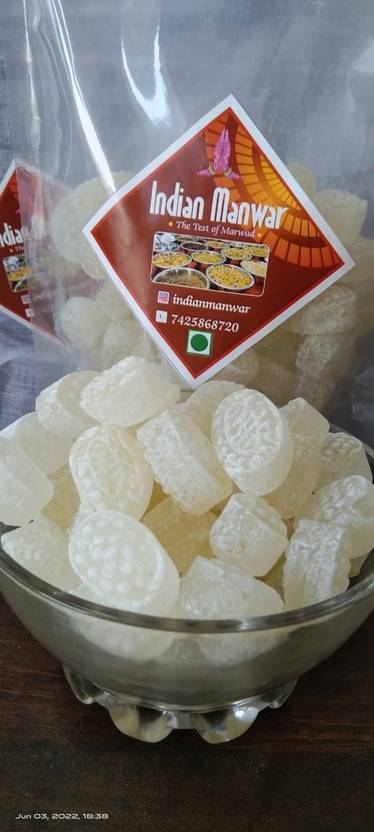 INDIAN MANWAR Khatti Mithi Goli Litchi Toffee for kids Litchi Flavour ...