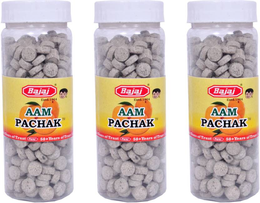BAJAJ OMRAJ Aam Pachak Khatti Mithi Tasty Digestive Tablet Pack of 3 ...