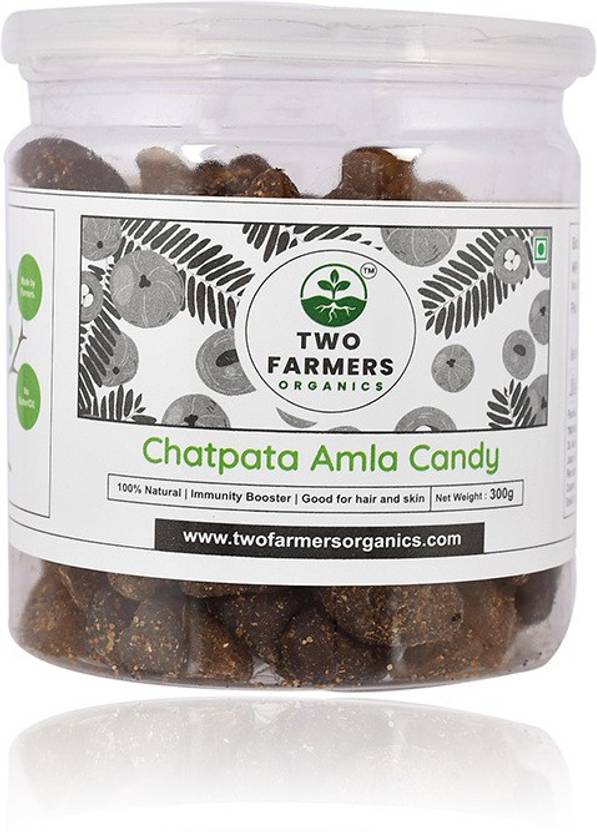 TWO FARMERS ORGANICS Chatpata Amla Candy (Indian Gooseberry) amla Candy ...