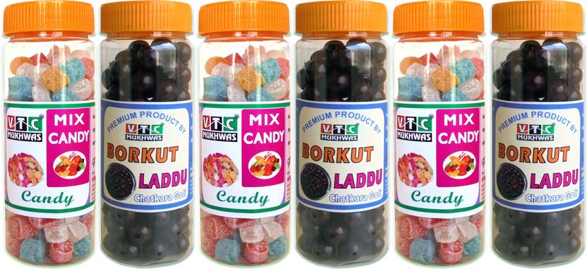 VTC Colorful Mixed Fruit Candy Jar I Borkut Ladoo Jar Natural Mix Candy ...
