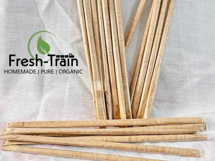 FreshTrain Borkut Straw | Jujube Stick | Borkut Powder, Churan [60 ...