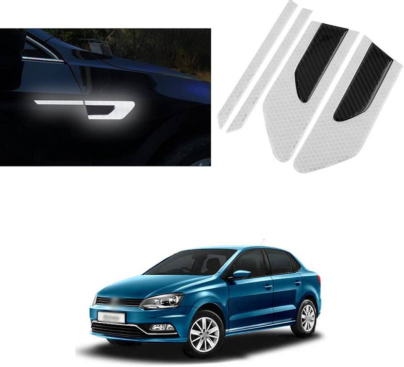 LOVMOTO Car Side Reflective Stickers Side Marker Universal Safety ...