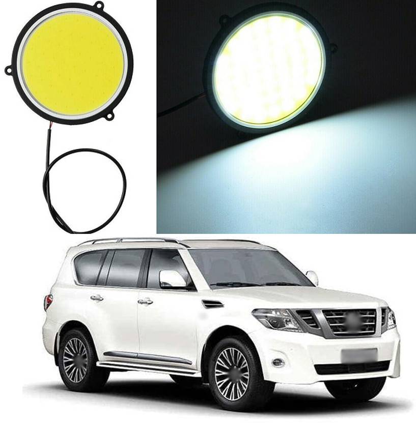 LOVMOTO 12V Round LED Lights DRL Daytime Running Light d185 Headlight ...