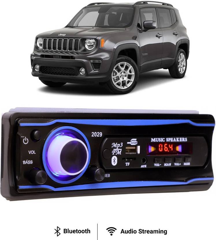 Purpleheart Blue Stereo-999 BLUETOOTH/USB/SD/AUX/FM/MP3 (BLUE & Black)P ...