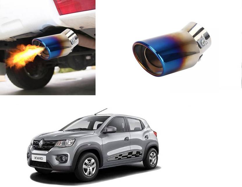 Atoray Car Exhaust -Silencer Muffler Tip Rainbow Color for Renault Kwid ...