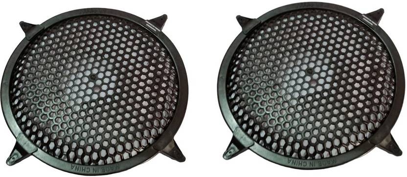 UNISHOPPE 10” mesh Plastic Black Grills 2 Pcs Subwoofer & Woofer for ...