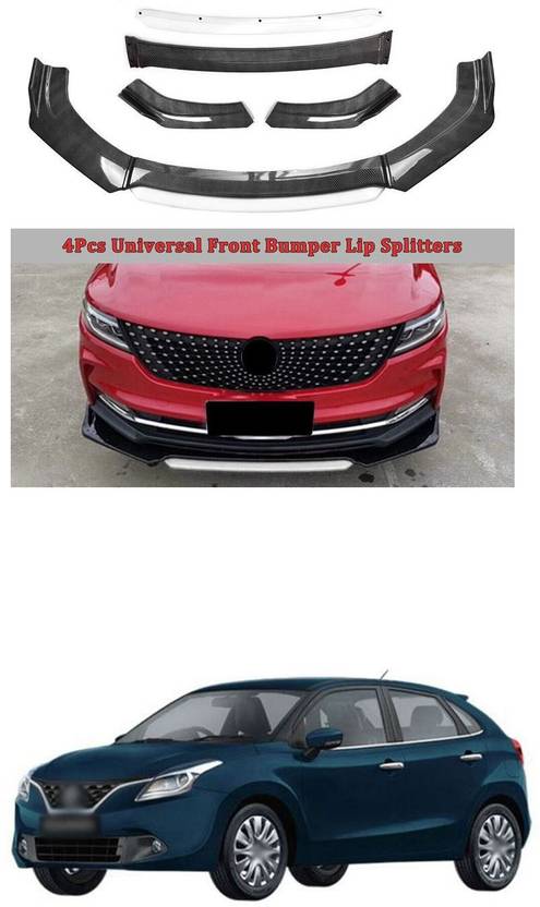 XZRTZ Car Front Bumper Spoiler Splitter Body Kit Side Skirt Front ...