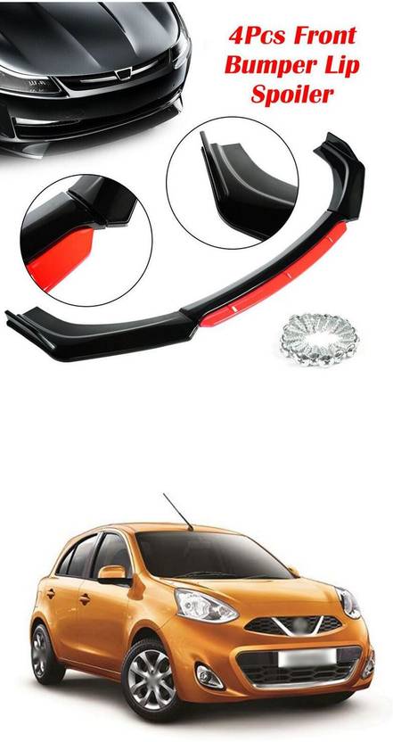 XZRTZ Car Front Bumper Spoiler Splitter Body Kit Side Skirt Front ...