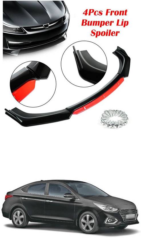 XZRTZ Car Front Bumper Spoiler Splitter Body Kit Side Skirt Front ...