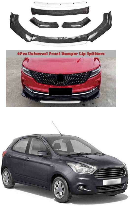 XZRTZ Car Front Bumper Spoiler Splitter Body Kit Side Skirt Front ...