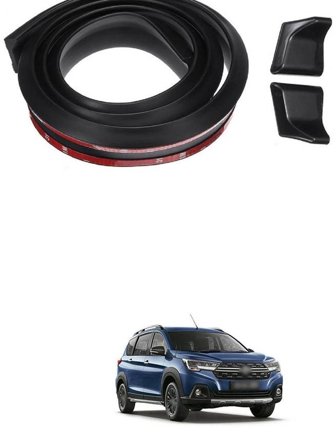 PROEDITION Rear Strip Splitter Spoiler Side Skirt Rubber Carbon ...