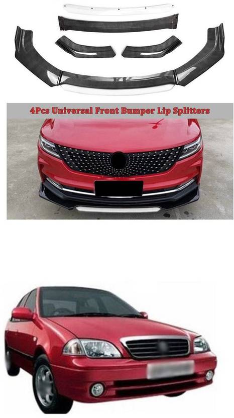 XZRTZ Car Front Bumper Spoiler Splitter Body Kit Side Skirt Front ...