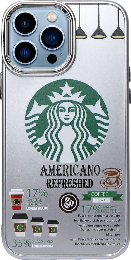 ViNaR Novelties Back Cover for Starbucks Mobile Cover Compatible With ...