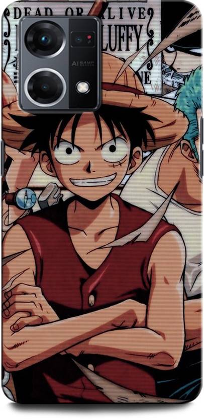 ORBIQE Back Cover for OPPO Reno7 4G LUFFY ONE PIECE, LUFFY, ANIME ...