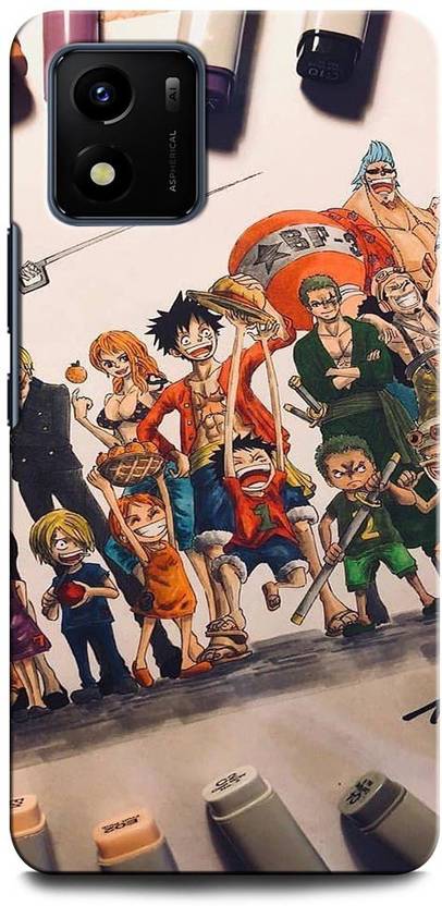 INTELLIZE Back Cover for VIVO Y15s LUFFY ONE PIECE, LUFFY, ANIME ...