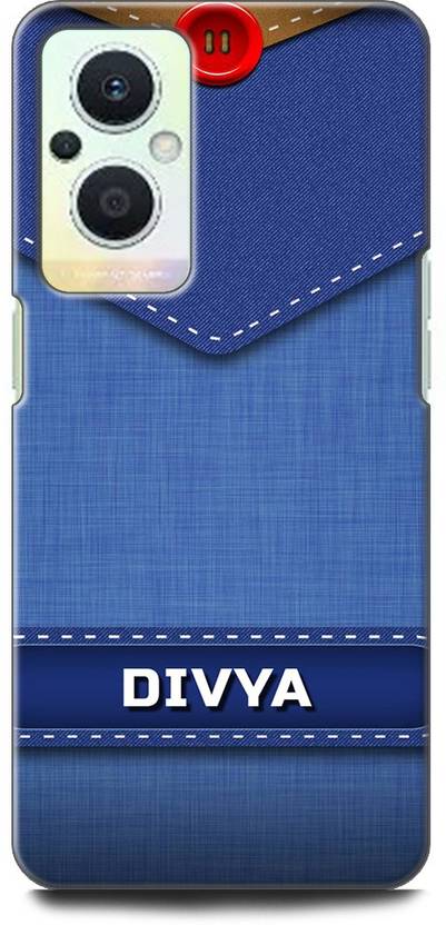 WallCraft Back Cover for OPPO F21 Pro 5G, CPH2341 DIVYA NAME, D LETTER ...