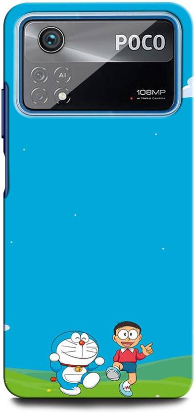 INTELLIZE Back Cover for POCO X4 Pro 5G DORAEMON, NOBITA, CARTOON ...